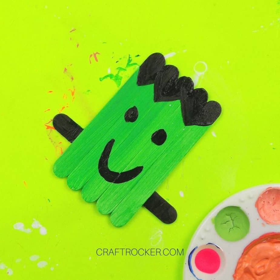 Popsicle Stick Halloween Characters - Craft Rocker