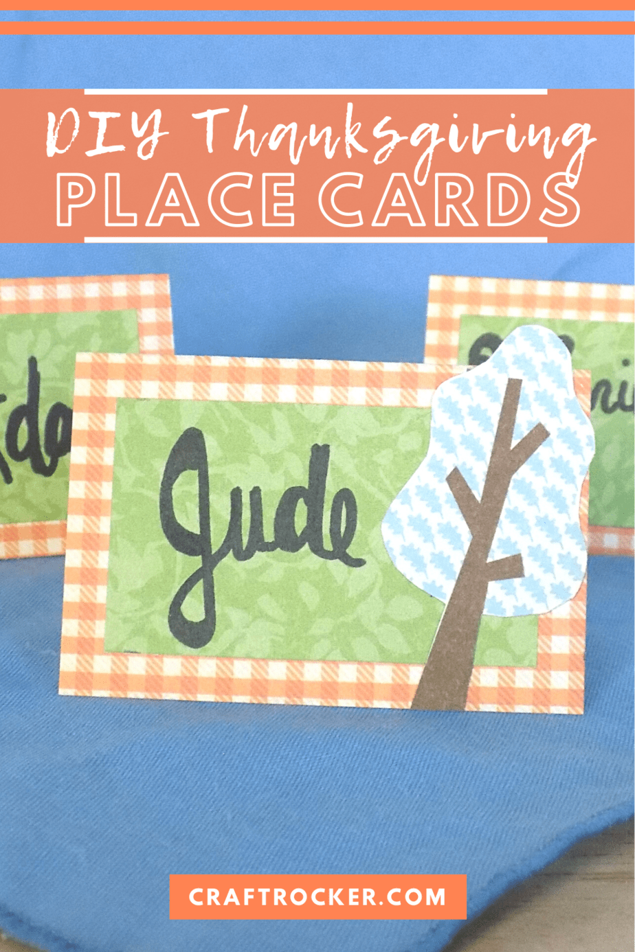 DIY Thanksgiving Place Cards - Craft Rocker