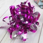 How to Make a Bow out of Wrapping Paper - Craft Rocker
