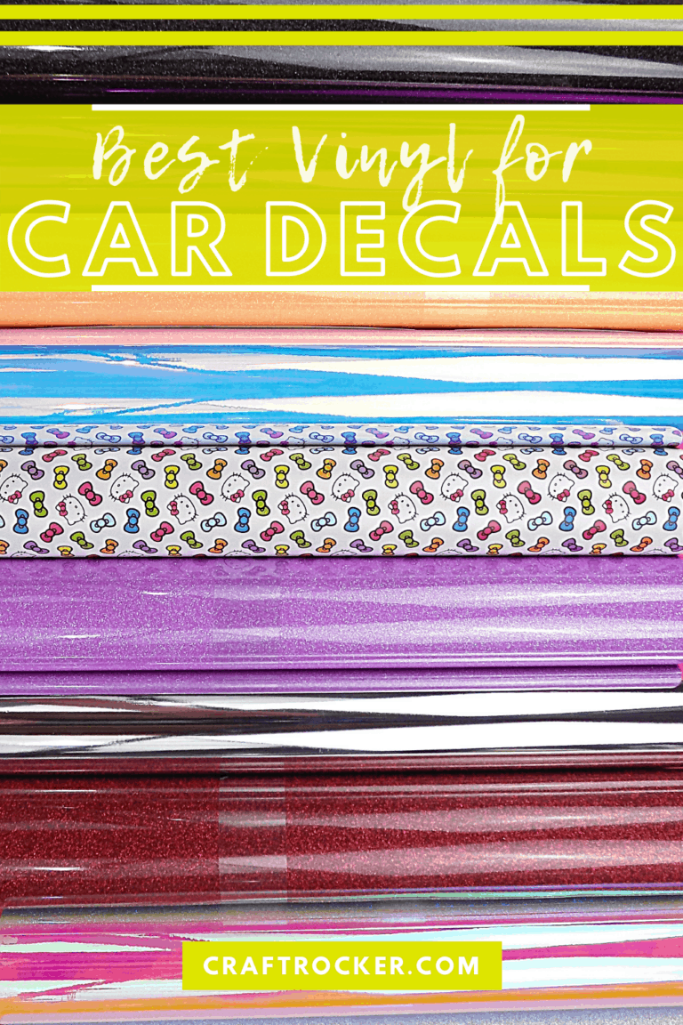Best Vinyl for Car Decals - Craft Rocker