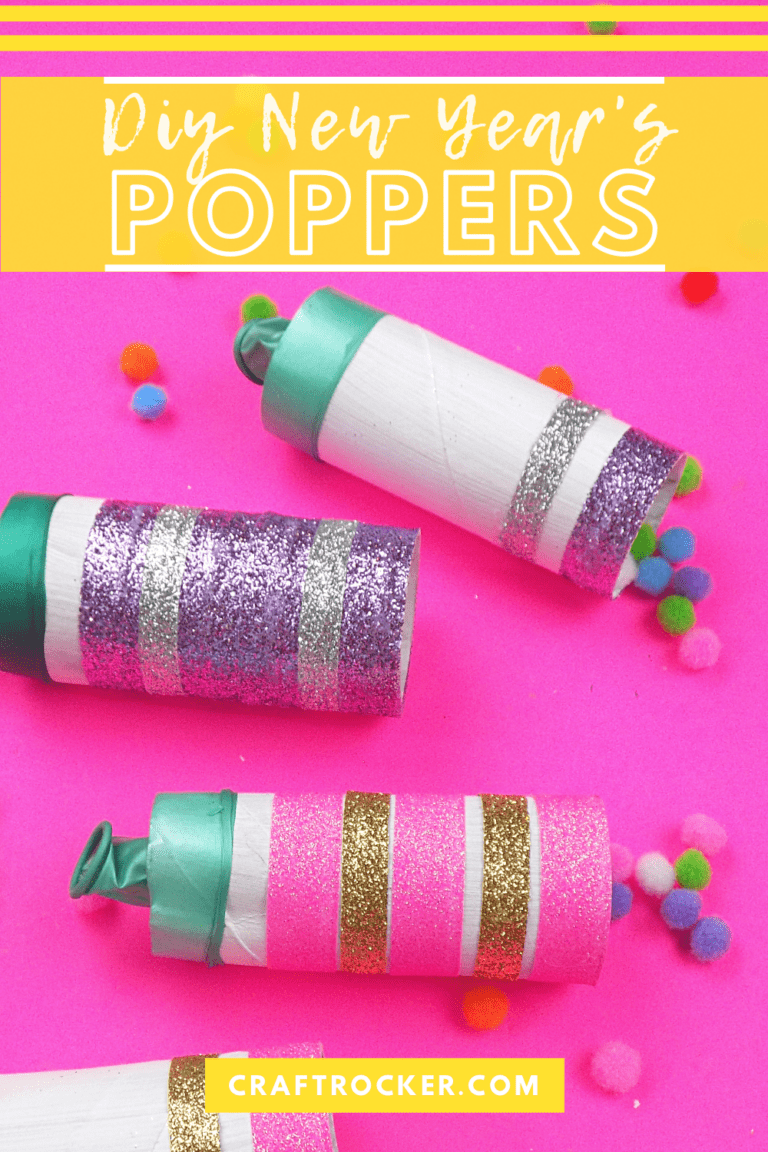 DIY New Year's Poppers - Craft Rocker