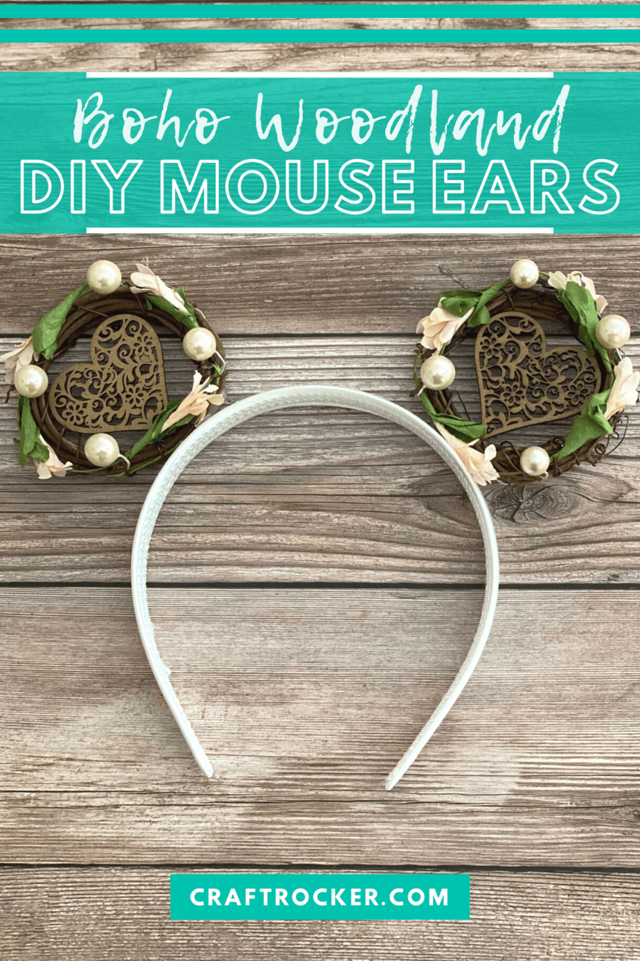 Boho Woodland DIY Mouse Ears - Craft Rocker
