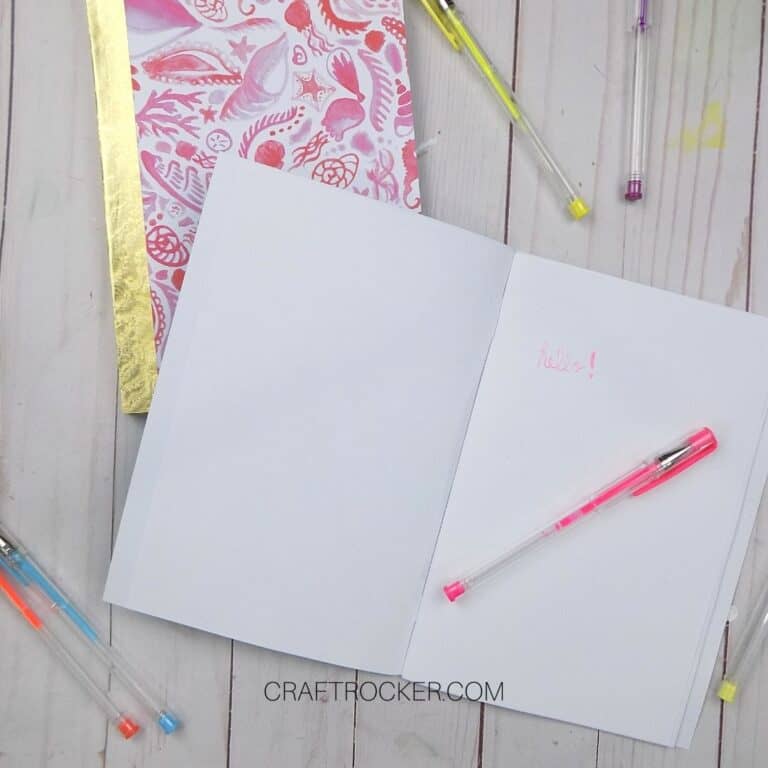 How to Make a Notebook - Craft Rocker