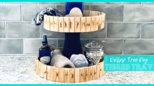 Dollar Tree DIY Tiered Tray - Craft Rocker