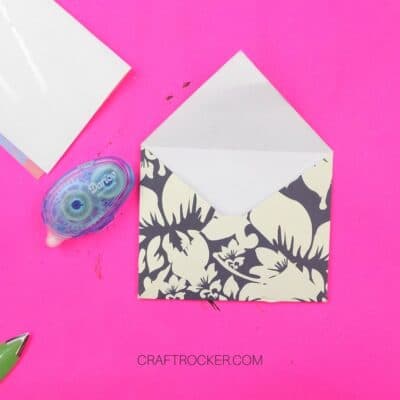 Easy DIY Envelope in Any Size - Craft Rocker