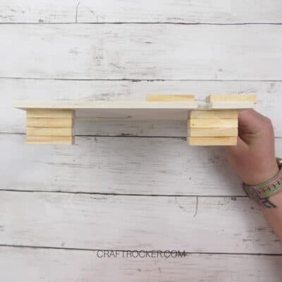 Dollar Tree Wood Phone Holder - Craft Rocker