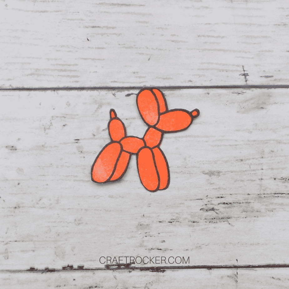 Balloon Dog Birthday Card - Craft Rocker