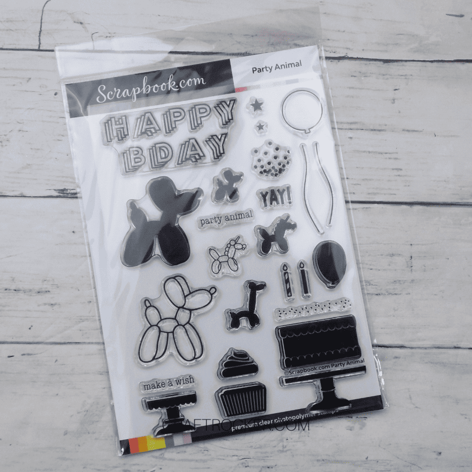 Balloon Dog Birthday Card - Craft Rocker