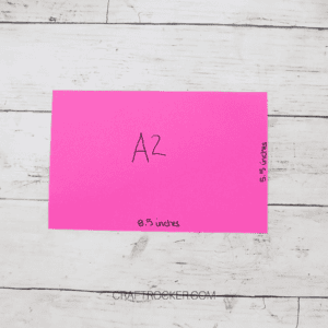 How to Make Basic Card Folds and Common Card Sizes - Craft Rocker