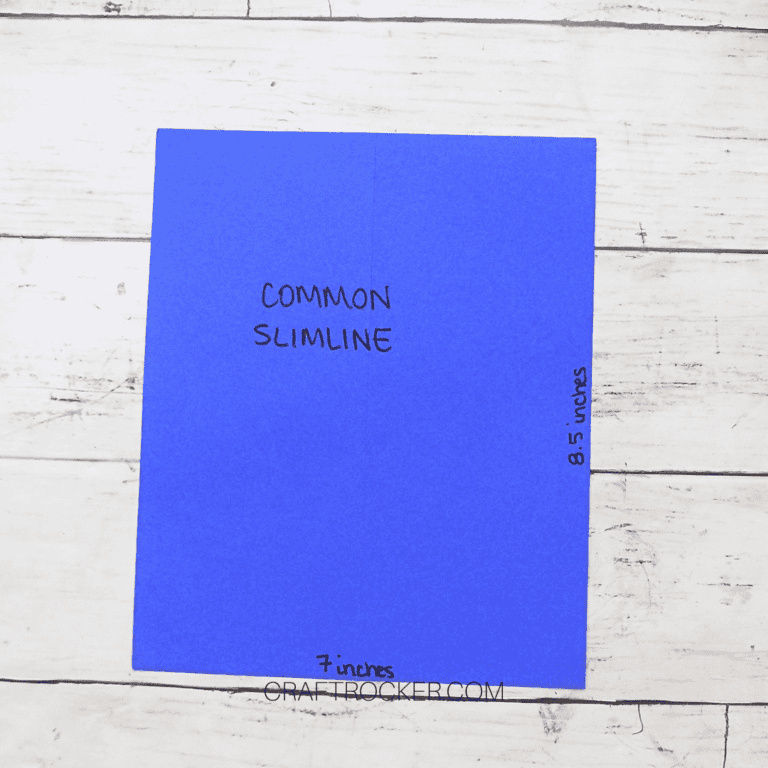 How to Make Basic Card Folds and Common Card Sizes - Craft Rocker