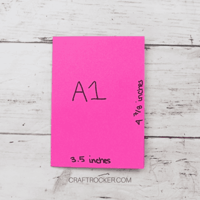 How to Make Basic Card Folds and Common Card Sizes - Craft Rocker