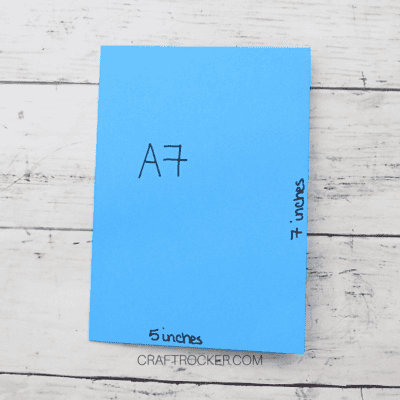 How to Make Basic Card Folds and Common Card Sizes - Craft Rocker