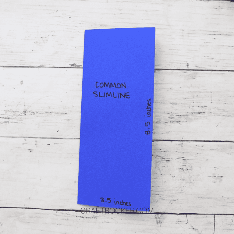 How to Make Basic Card Folds and Common Card Sizes - Craft Rocker