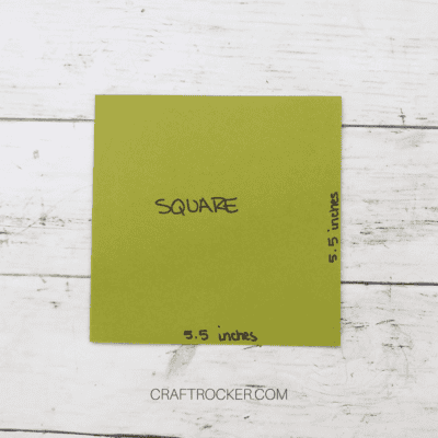 How to Make Basic Card Folds and Common Card Sizes - Craft Rocker