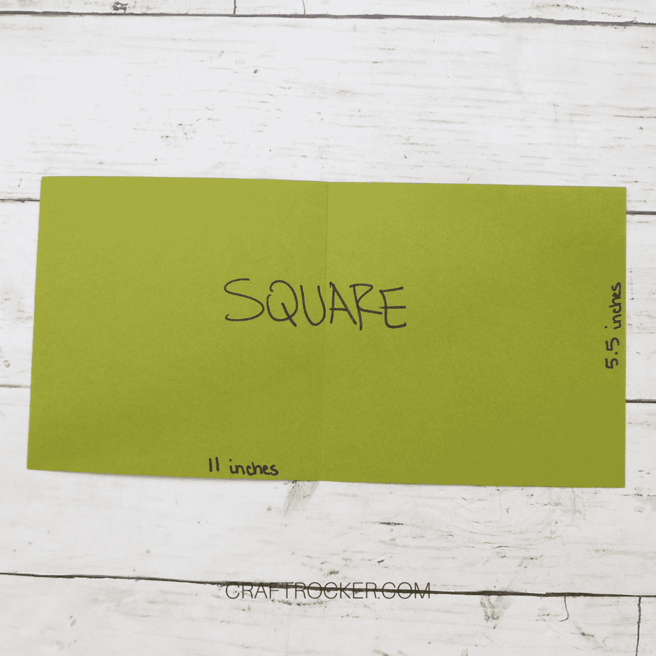 How to Make Basic Card Folds and Common Card Sizes - Craft Rocker